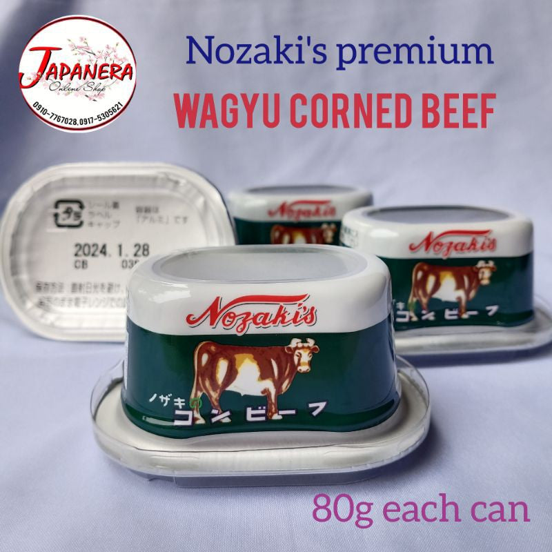 NOZAKI | Wagyu Corned Beef 80g (per can) – japanera