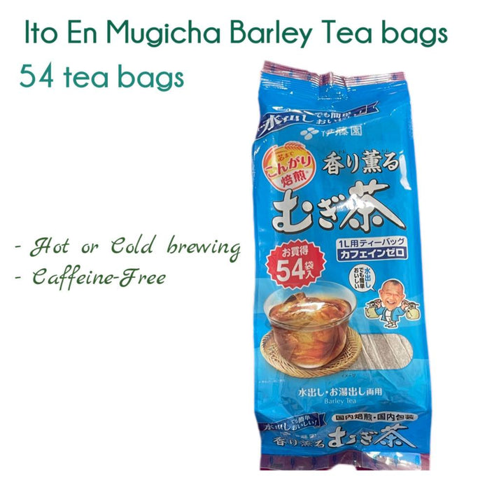 ITOEN | Barley tea bags (Mugicha roasted barley) 54 tea bags – japanera